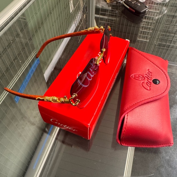 Accessories | Cartier Buffs Shades Brand New Sunglasses | Poshmark